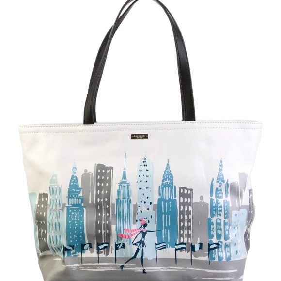 kate spade | Bags | Kate Spade Winter Wonderland Rock Center Tote ...